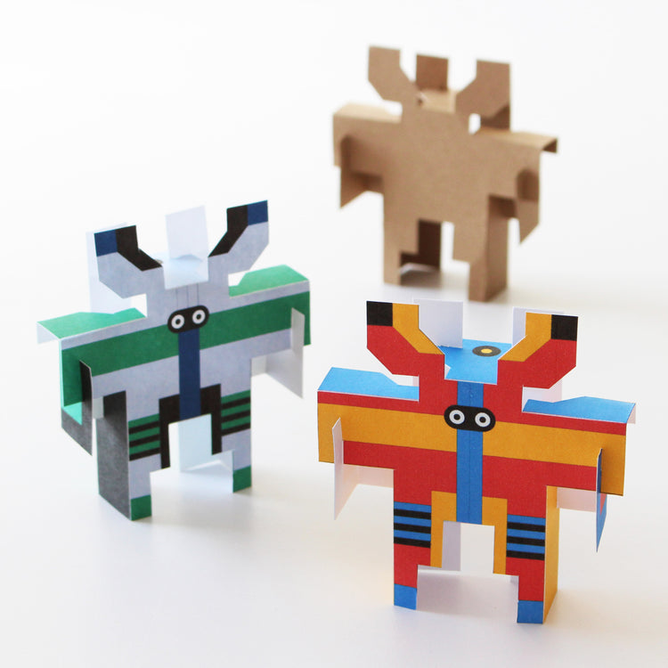 Arts & Architecture - DIY Cut and Fold Paper Art Projects – NO-BU-RU