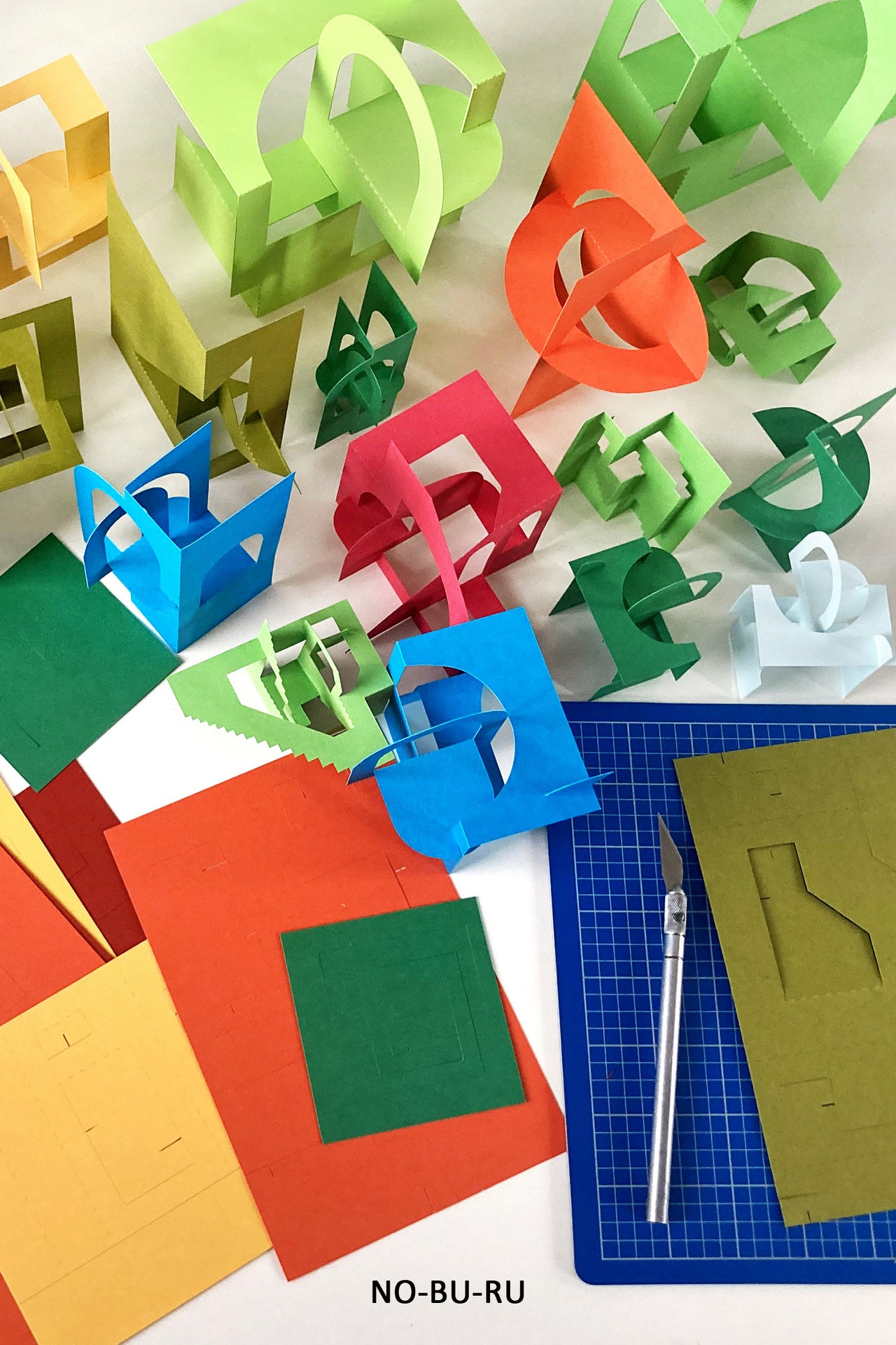 DIY Paper Art – NO-BU-RU