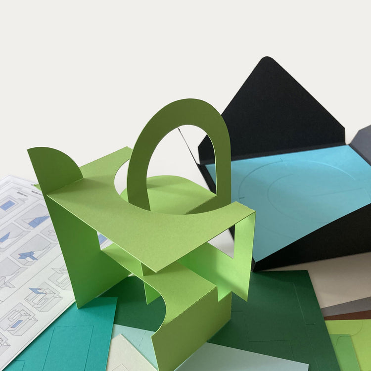 Arts & Architecture - DIY Cut and Fold Paper Art Projects – NO-BU-RU