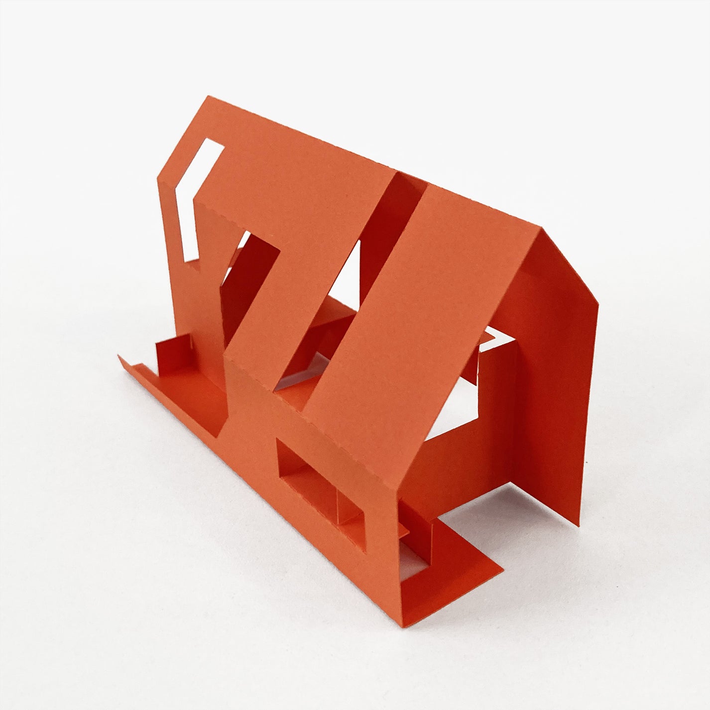 Architecture Set no.4-DIY cut and fold paper art projects – NO-BU-RU