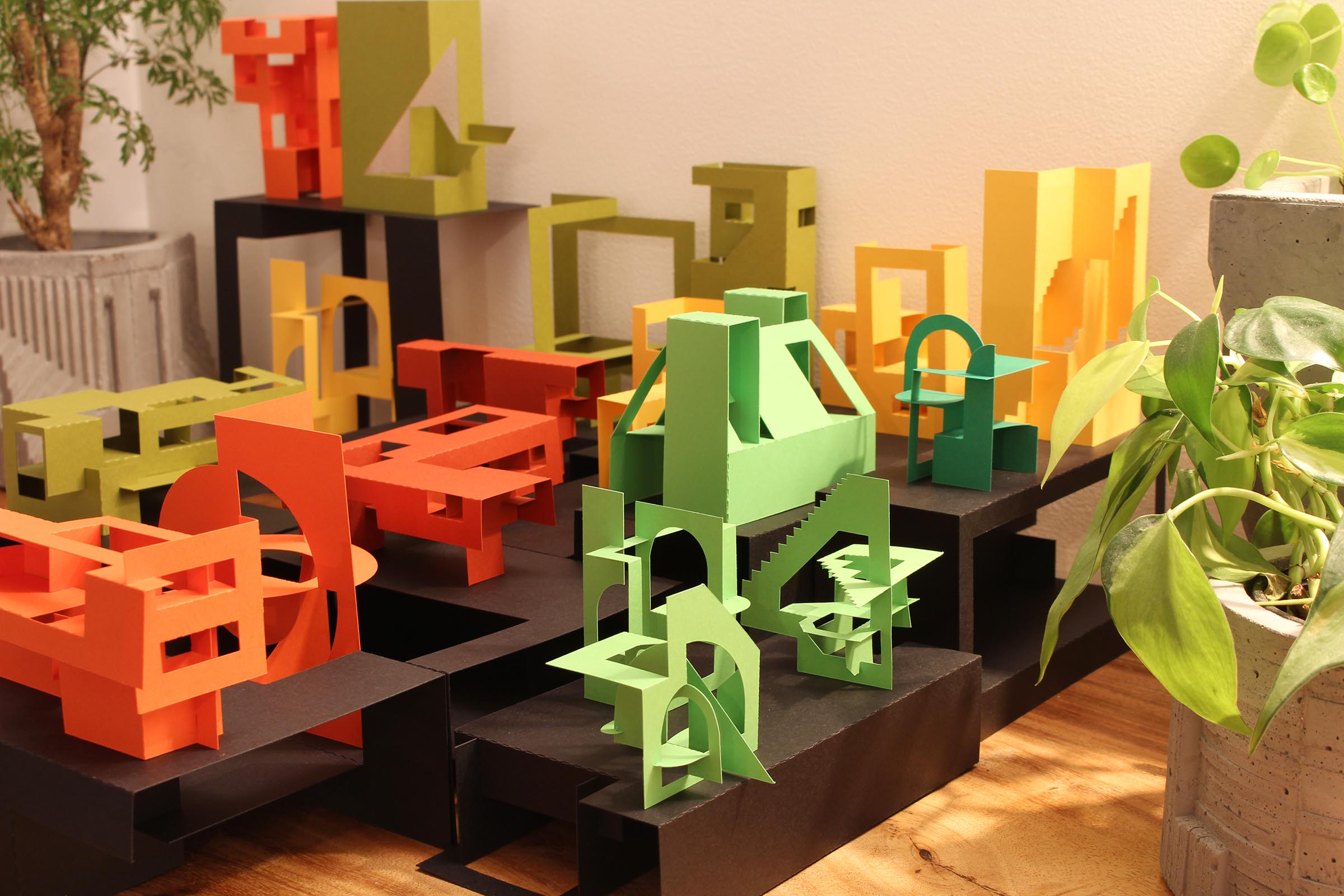 Arts & Architecture - DIY Cut and Fold Paper Art Projects – NO-BU-RU