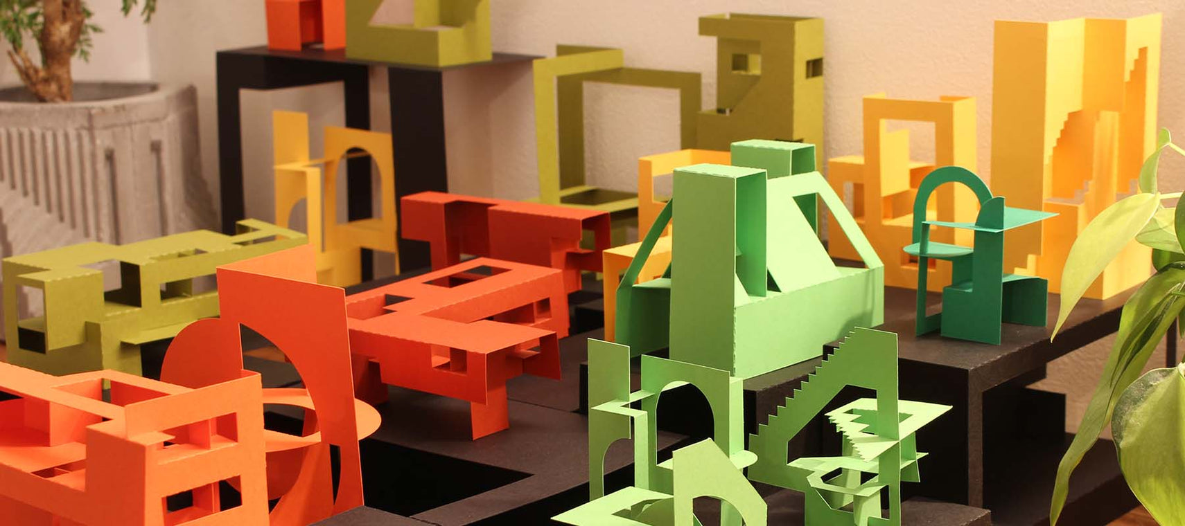 Arts & Architecture - DIY Cut and Fold Paper Art Projects – NO-BU-RU