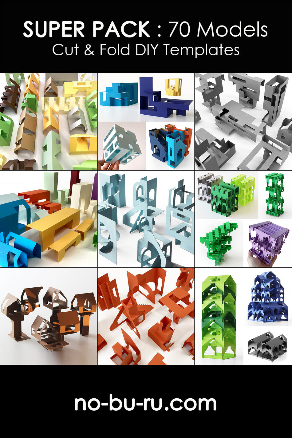 Super Archi Pack - 70 Models – NO-BU-RU