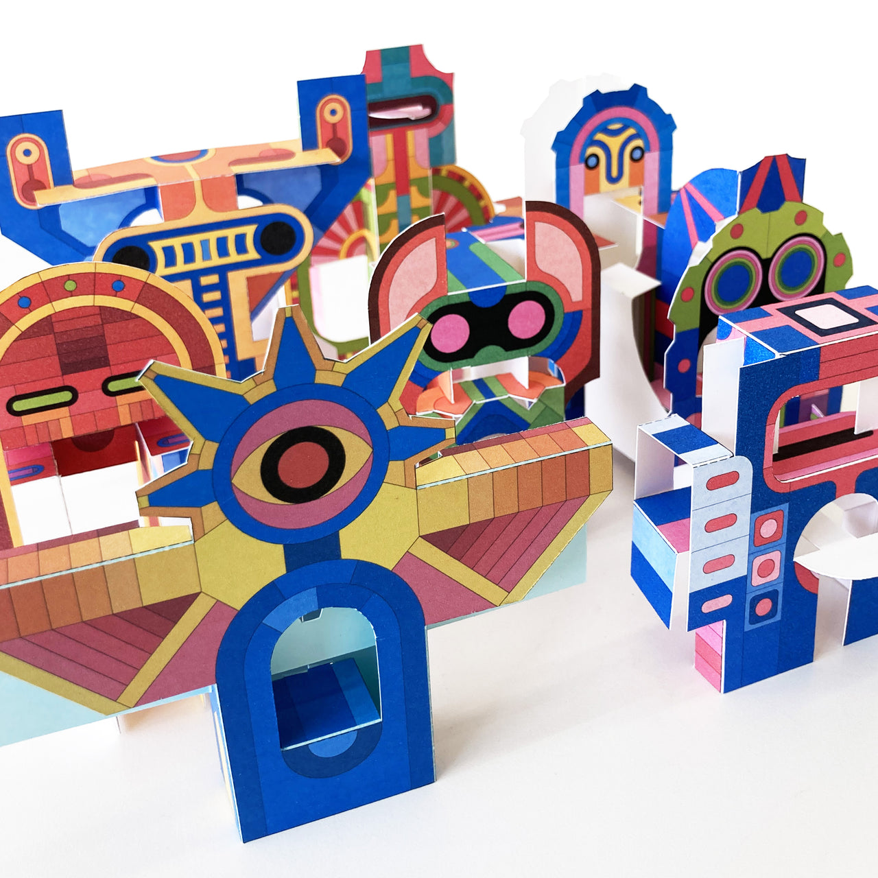 Paper Bots - DIY paper craft project – NO-BU-RU