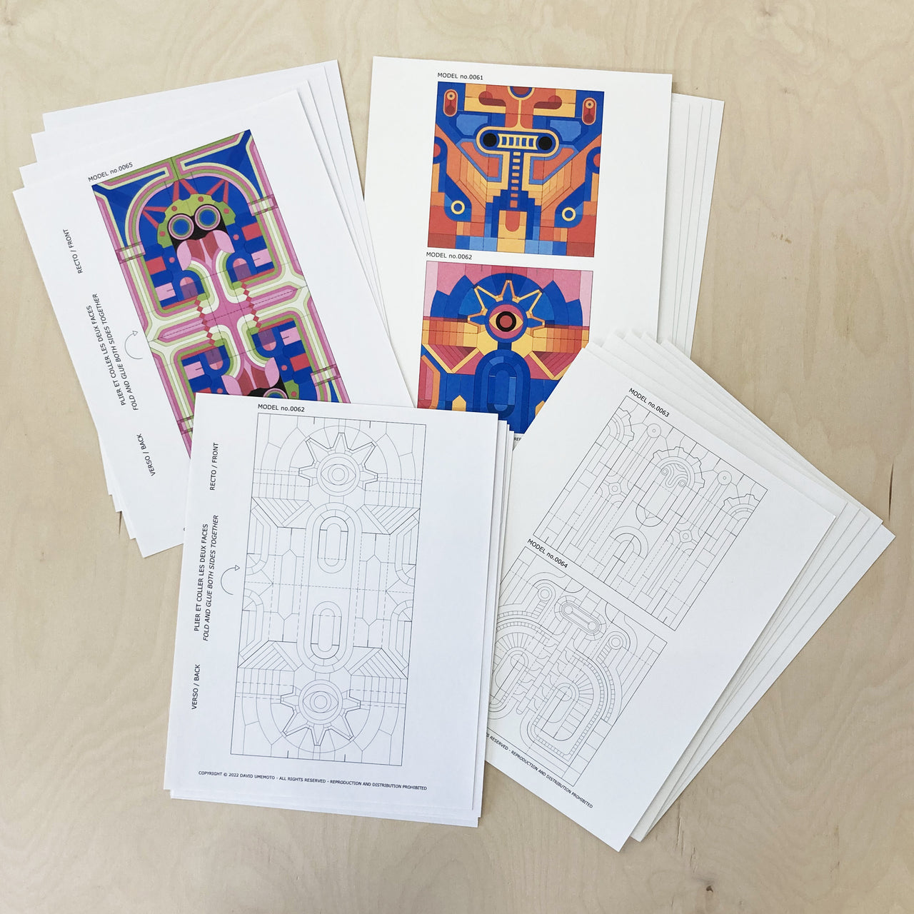 Paper Bots - DIY paper craft project – NO-BU-RU