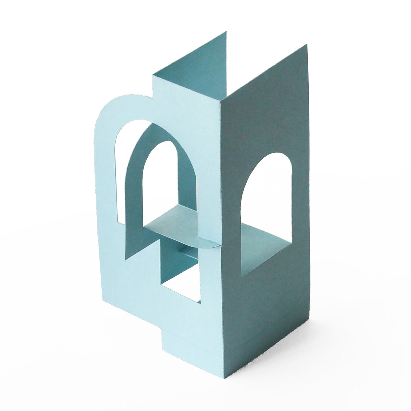 Architecture Set no.1-DIY cut and fold paper art projects – NO-BU-RU