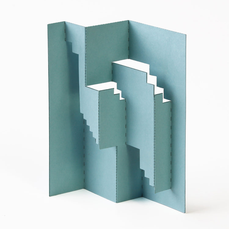 Architecture Set no.1-DIY cut and fold paper art projects – NO-BU-RU